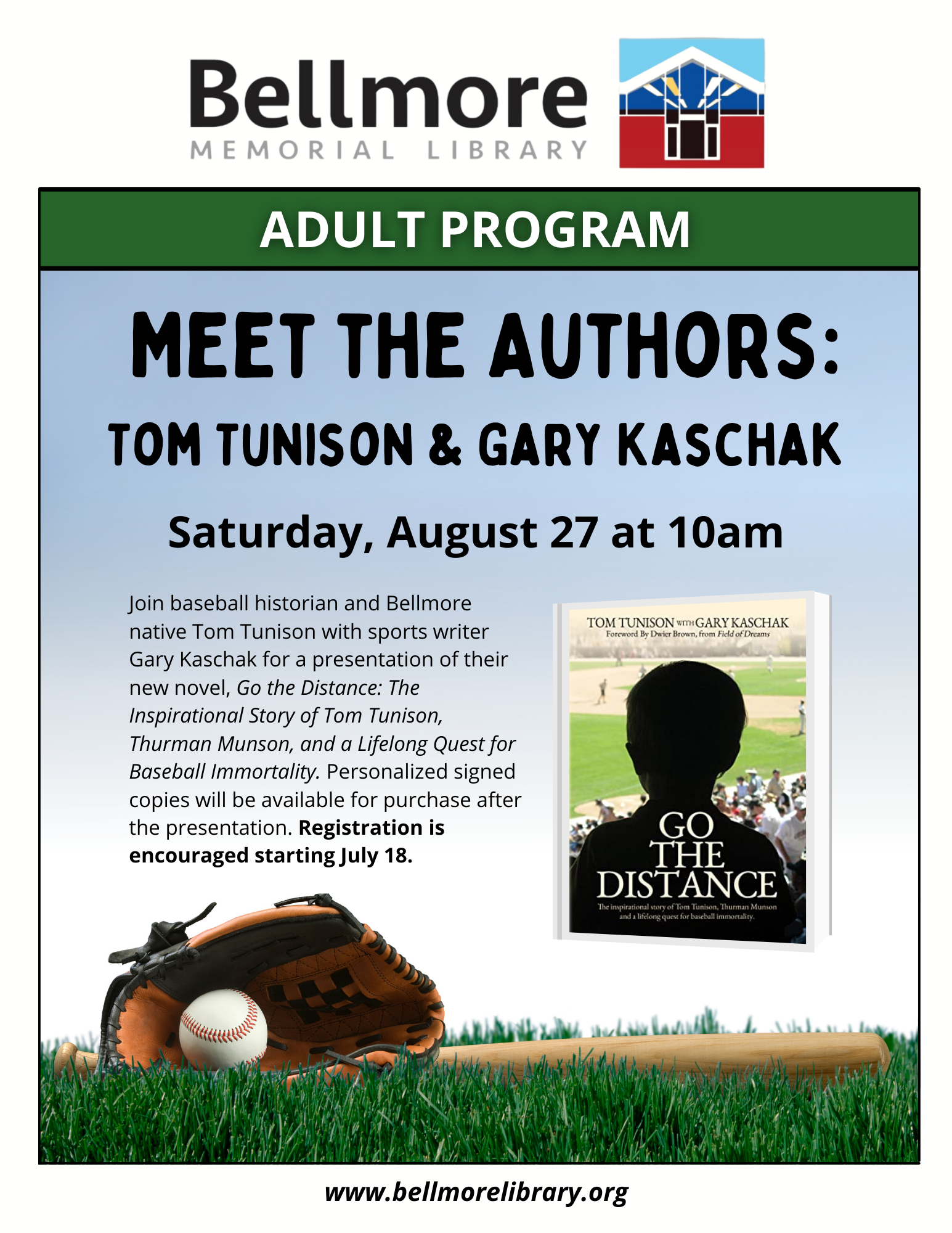 08/27/2022 | Meet the Authors: Tom Tunison & Gary Kaschak | Bellmore ...